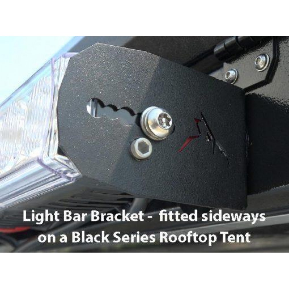 THE BUSH COMPANY SPOTLIGHT/LIGHTBAR BRACKET FOR ALPHA TENT - BRACKET
