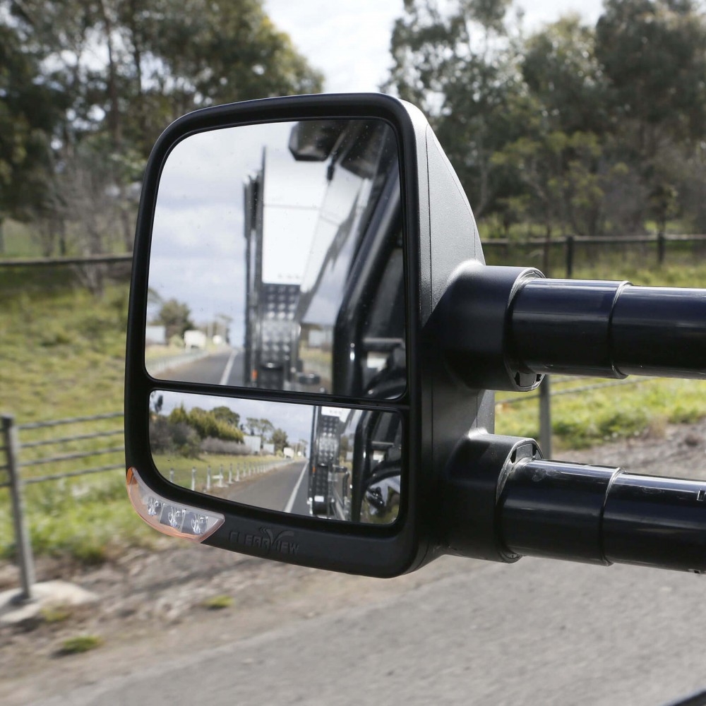 Clearview Towing Mirrors Toyota LandCruiser 200 Series 2007 to Current ...