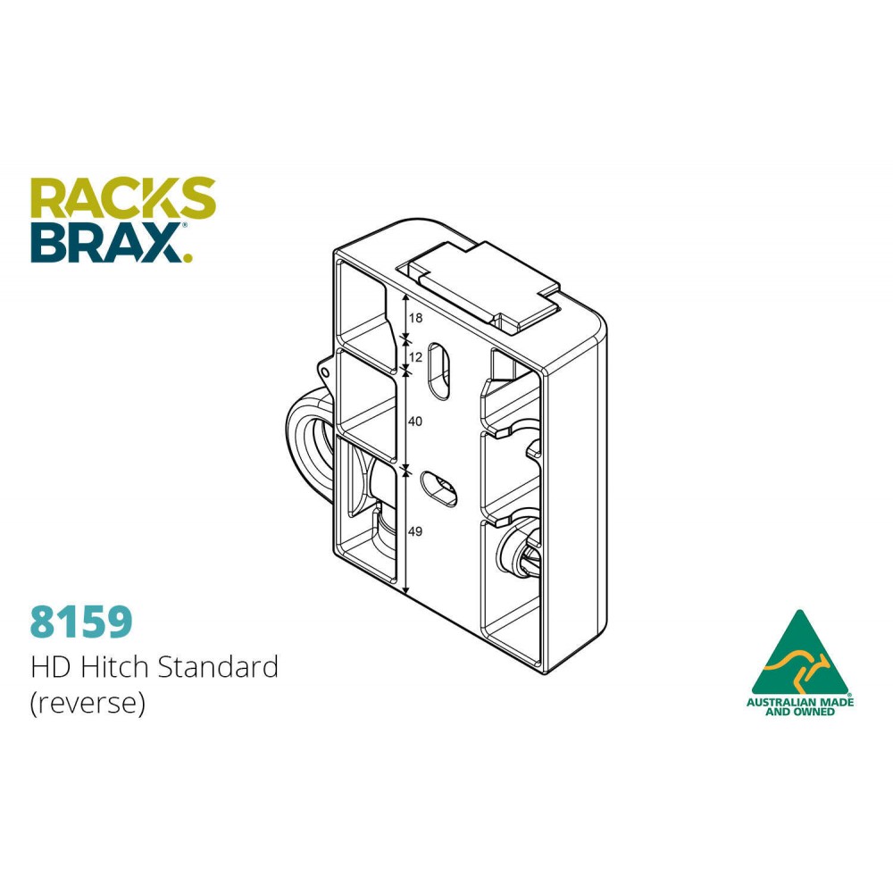 Racks Brax HD HITCH STANDARD - Bracket